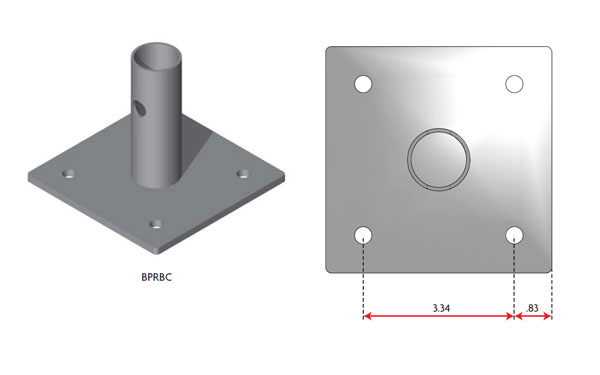 Rigid Base Plate Dss Cup Lock Scaffold Ring Lock Scaffold